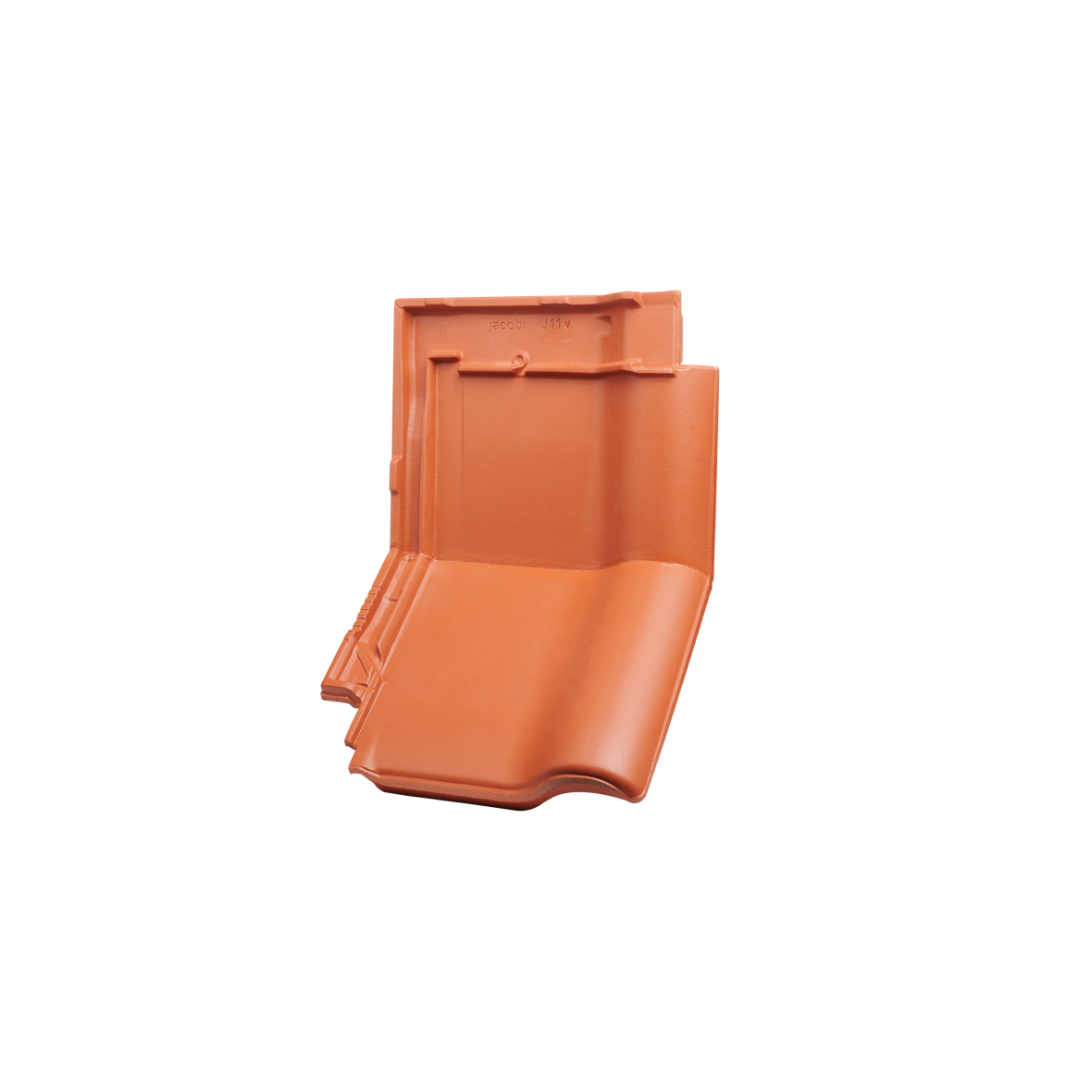 Z10 buckling tile for transition between different roof surfaces