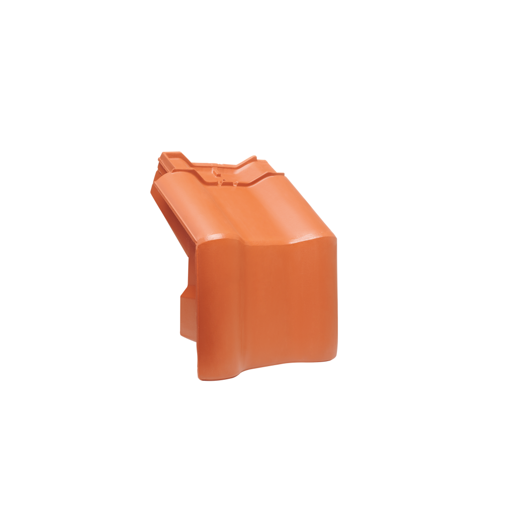 Mansard buckling tile W4v for a clean roof transition