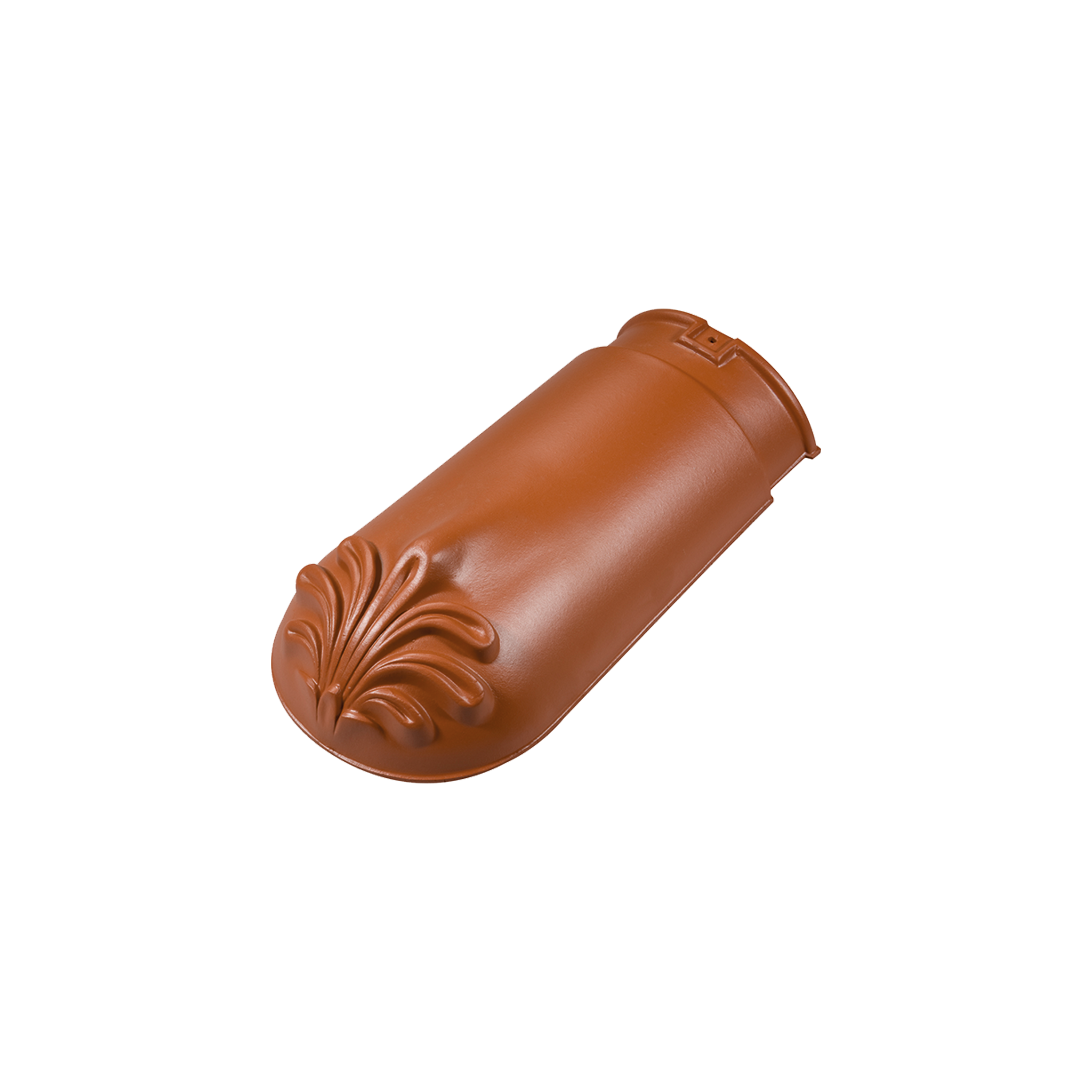 Ridge starting tiles for plain tiles for mortaring