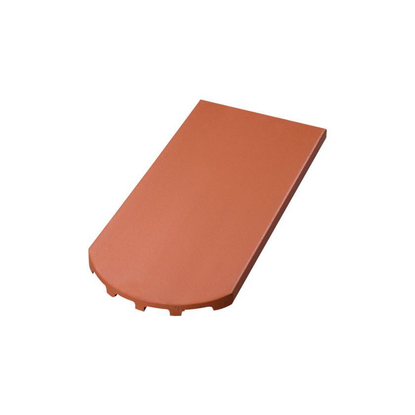 Fan tiles with dormer for plain tiles