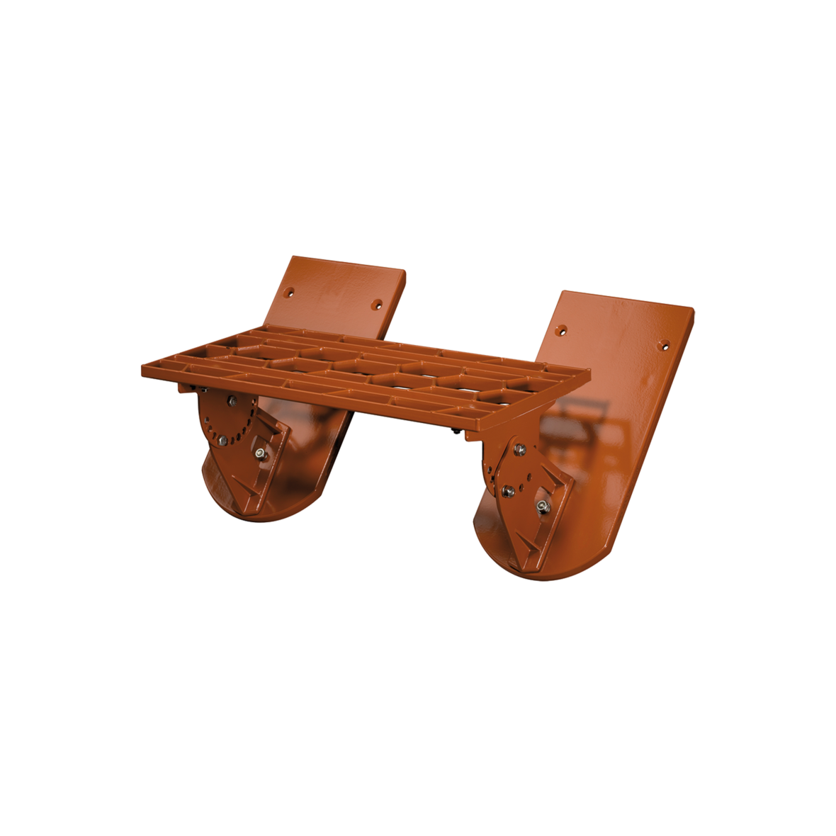 Log bracket for plain tiles for snow protection