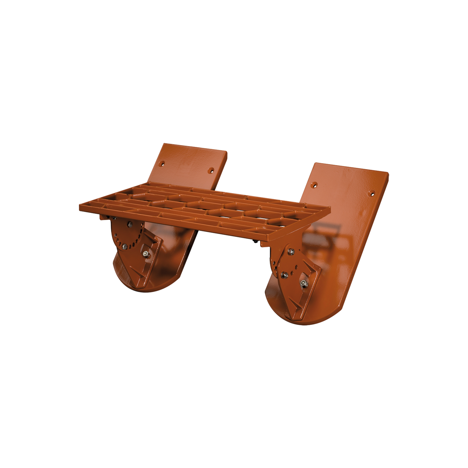 Log bracket for plain tiles for snow protection