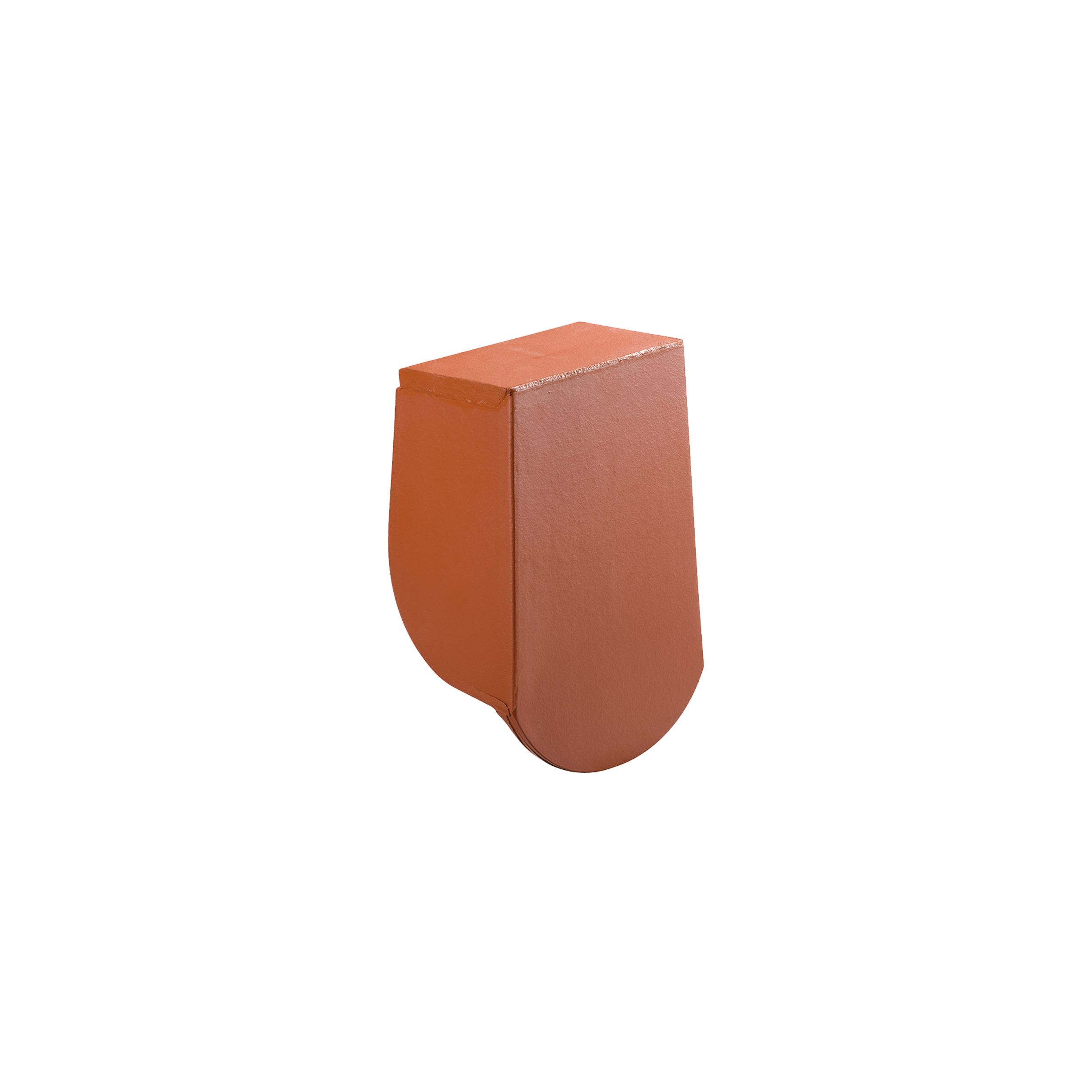 Secure lean-to roof closure: lean-to roof verge for plain tiles