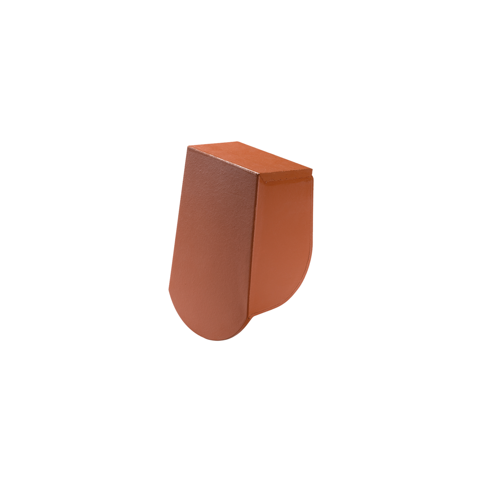 Secure lean-to roof closure: lean-to roof verge short for plain tiles