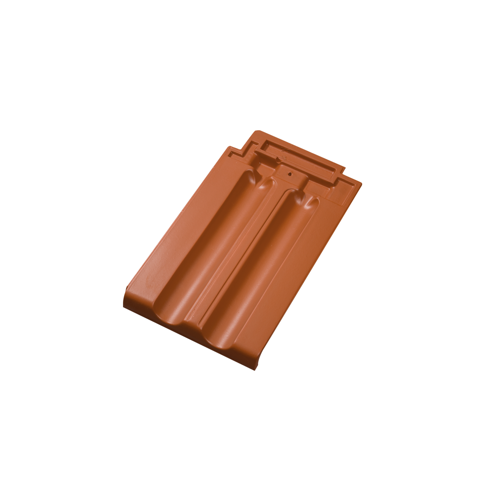 Buckling tile verge for double troughed tile Z2