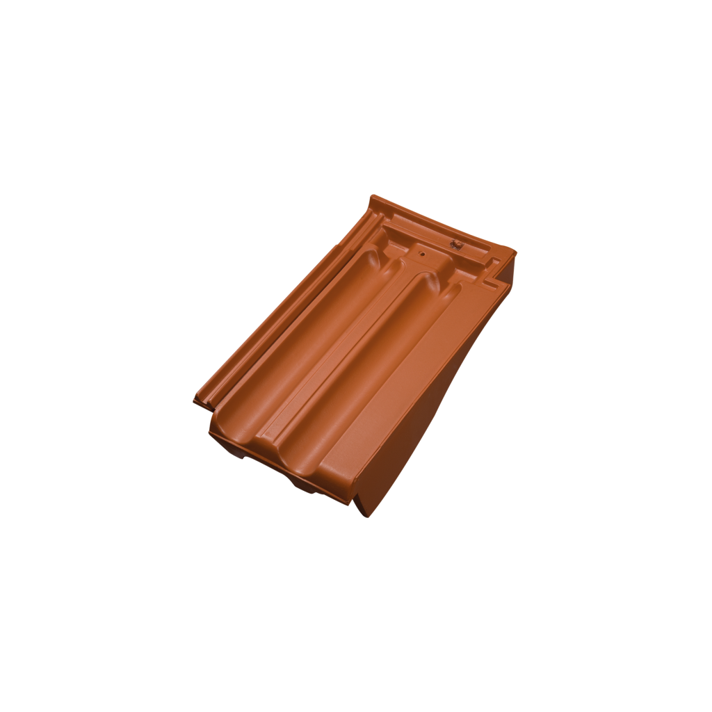 Buckling tile verge for double troughed tile Z2