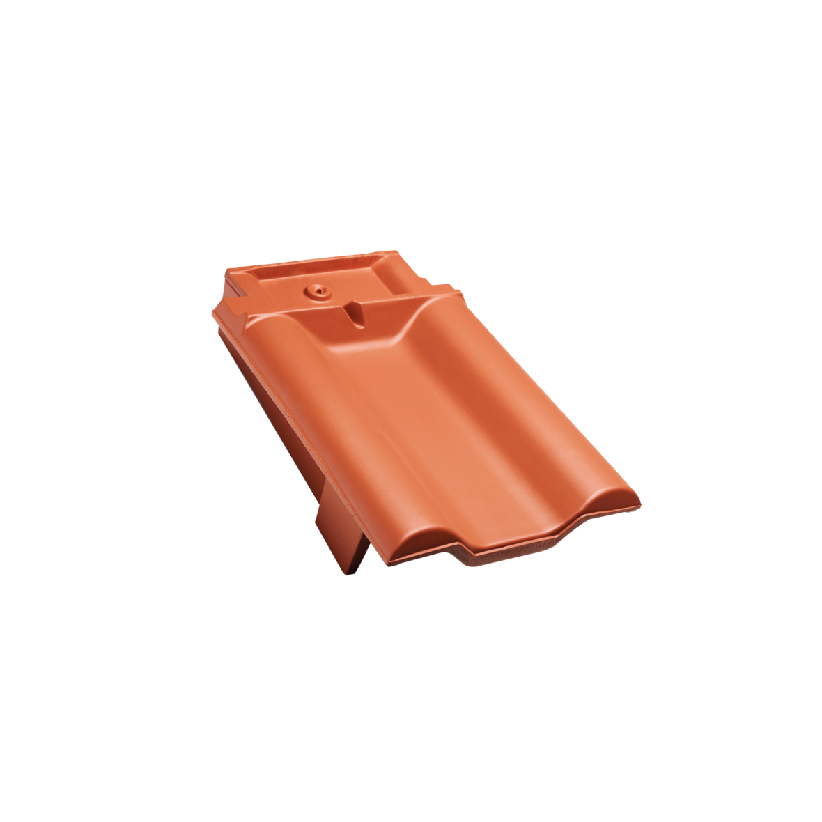 Mansard buckling tile verge J13v for finishing sloping roofs