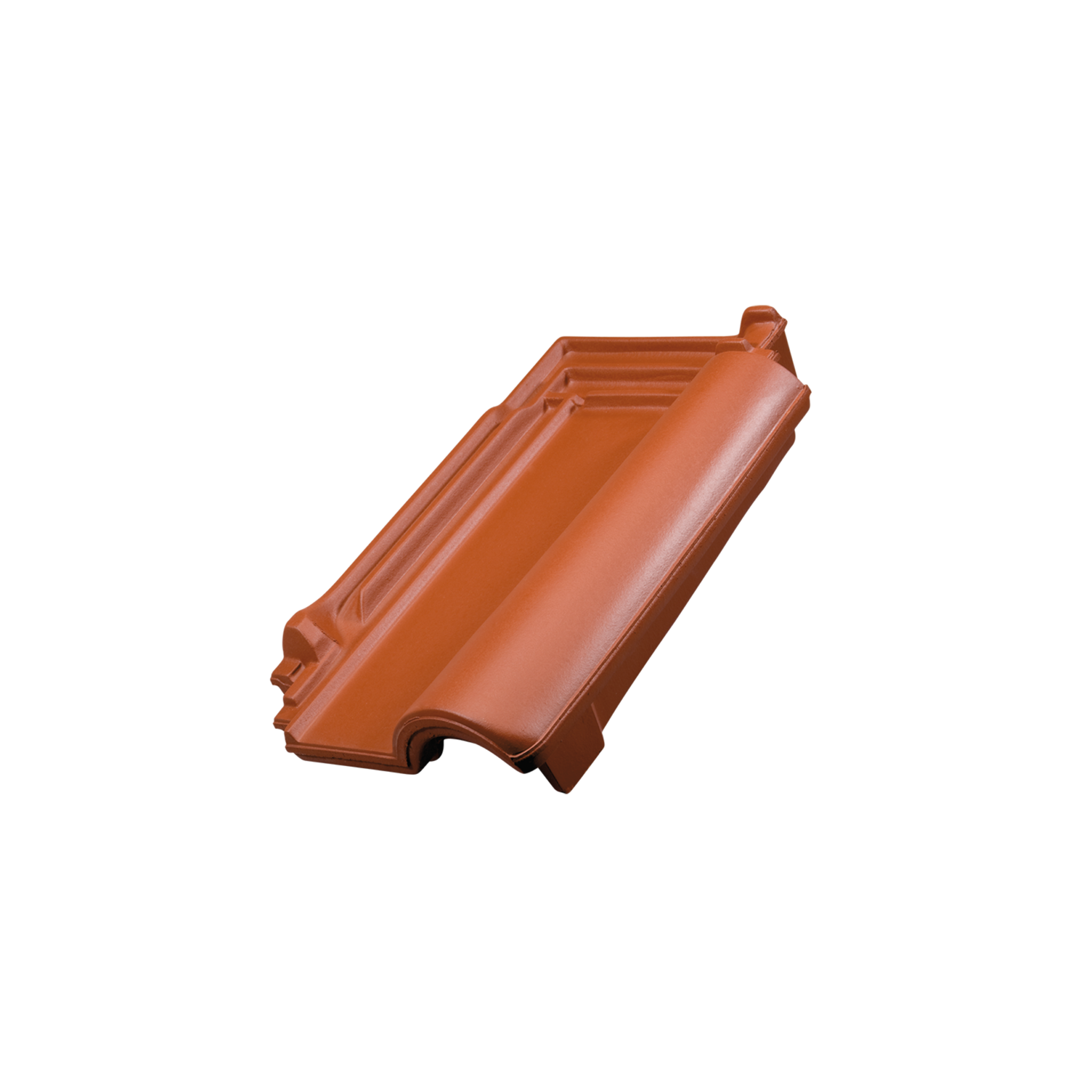 Clay verge tiles for a weatherproof roof finish