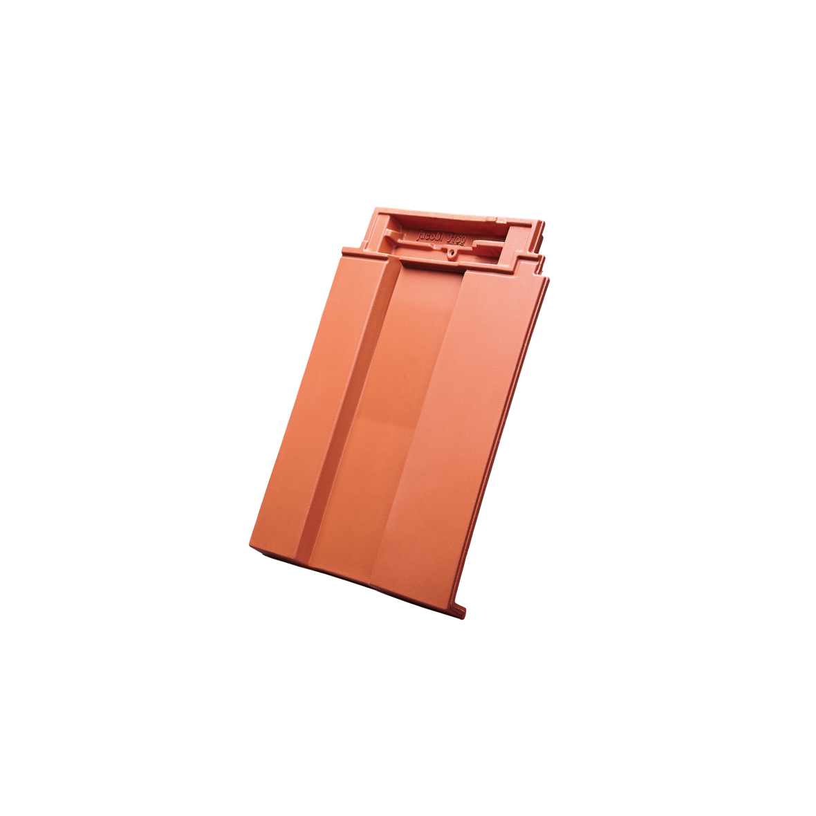 Clay verge tiles for a weatherproof roof finish