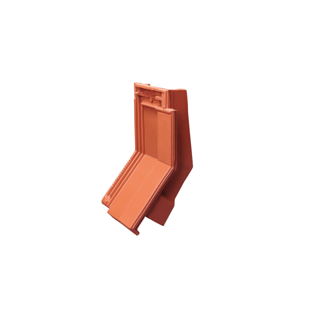 Clean transition of roof surfaces with J160 buckling tile