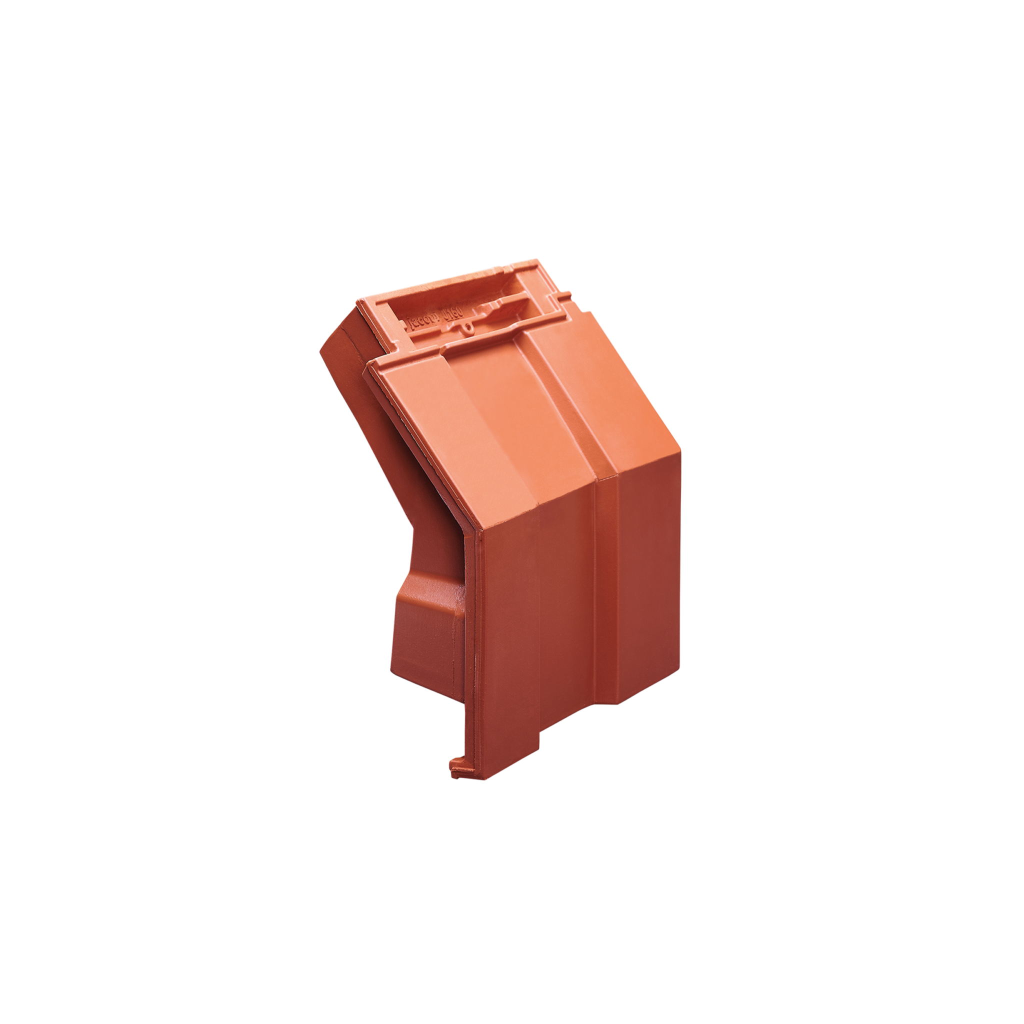 Secure transition of roof surfaces: Mansard buckling tile J160