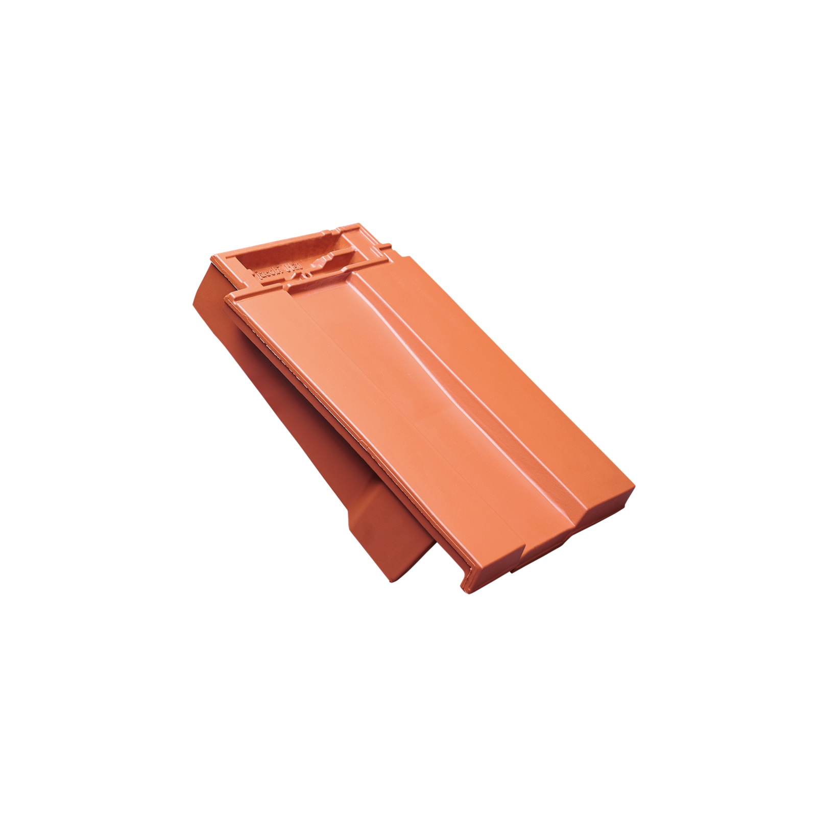 Articulated tile verge for the transition between articulated tile and ...