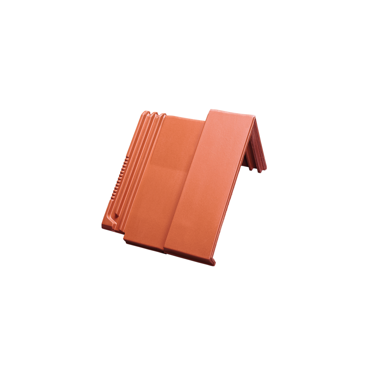 Lateral end of a monopitch roof: monopitch roof verge J160