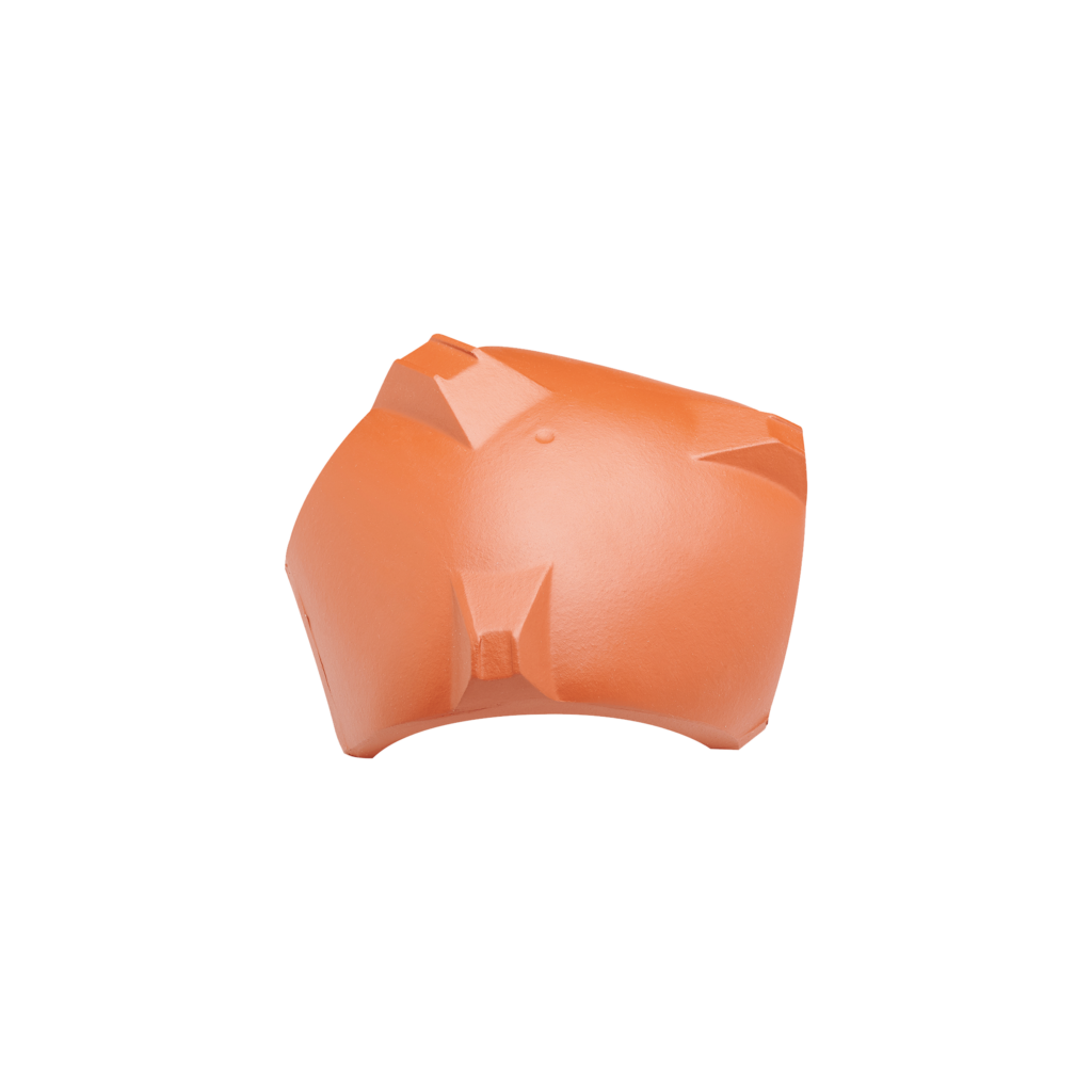 4-axis hipped cap in ridge look for plain tiles